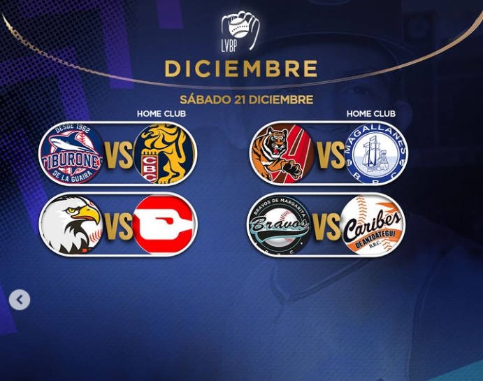Definido el calendario de la LVBP Temporada 2024-2025 - BeisbolPlay